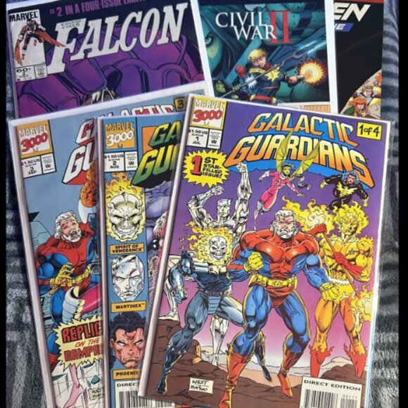 Marvel | Accents | Marvel Comic Grab Bag Lot Xmen Falcon Guardians ...